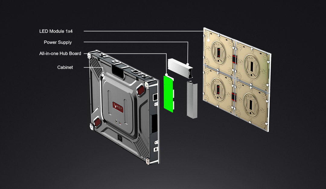 VHC Series by adopting VHD LED display module